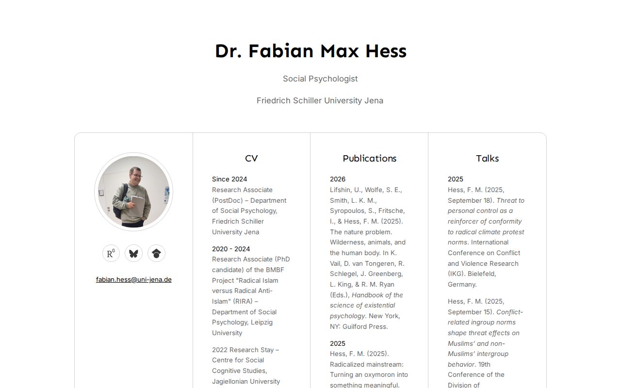 Dr. Fabian Max Hess